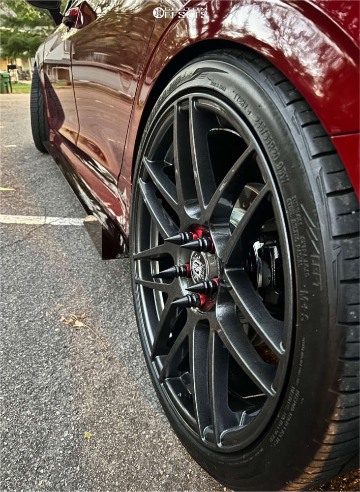 2022 Kia K5 with 20x8.5 38 Curva C3 and 245/35R20 Toyo Tires Extensa Hp ...