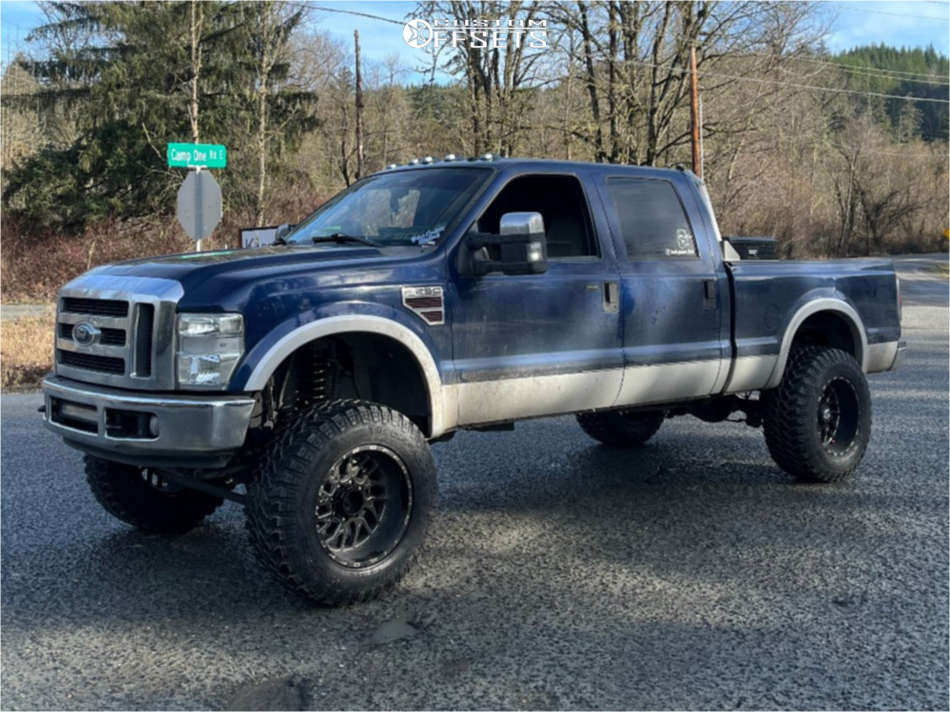 2008 Ford F-250 Super Duty with 20x12 -44 TIS 544b and 37/13.5R20 TIS ...