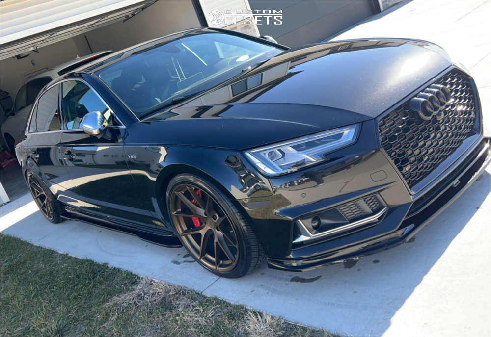 2018 Audi S4 with 19x9.5 35 Aodhan Aff7 and 255/35R19 Achilles 868 All ...