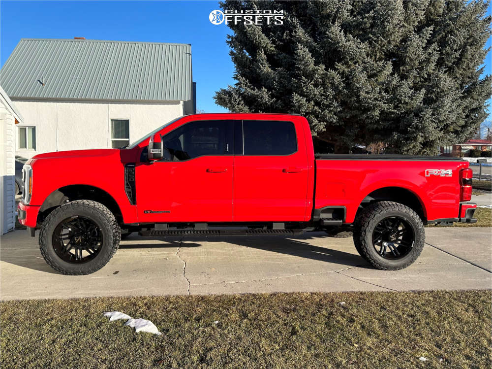 2023 Ford F-350 Super Duty with 22x10 -25 ARKON OFF-ROAD Davinci and 37 ...