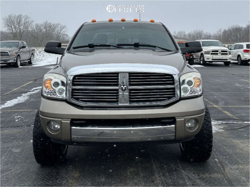 2006 Dodge Ram 3500 with 20x12 -51 Vision Brawl and 33/12.5R20 Venom ...