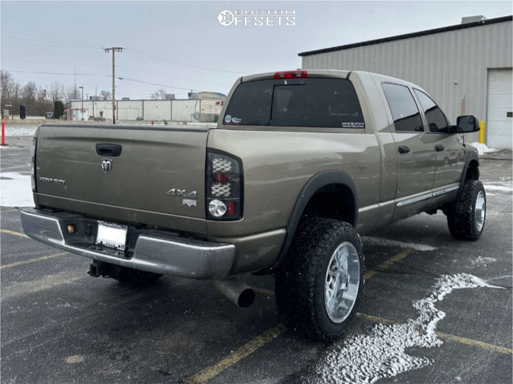 2006 Dodge Ram 3500 with 20x12 -51 Vision Brawl and 33/12.5R20 Venom ...
