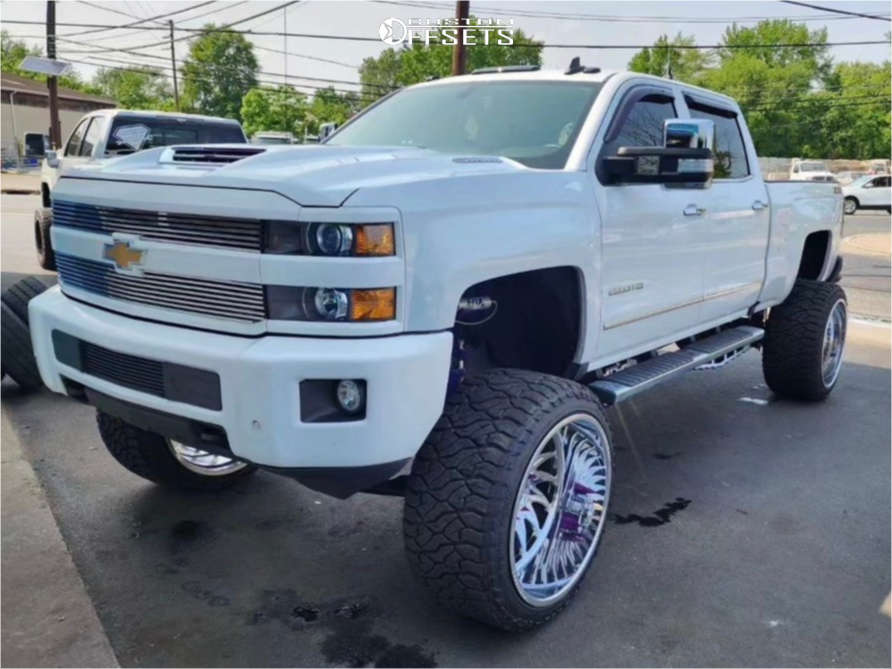 2019 Chevrolet Silverado 2500 HD with 26x16 -101 KG1 Forged Phoenix and ...