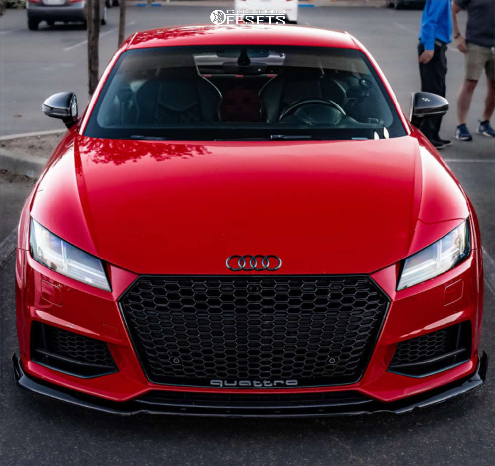 2016 Audi TTS Quattro with 18x9.5 38 Work Zr10 and 265/35R18 Accelera ...
