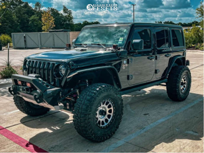 2021 Jeep Wrangler with 17x8.5 0 Method MR305 and 37/12.5R17 Mickey ...