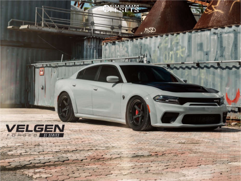 2021 Dodge Charger with 20x11 -5 Velgen SL5 and 315/35R20 Nitto Motivo ...