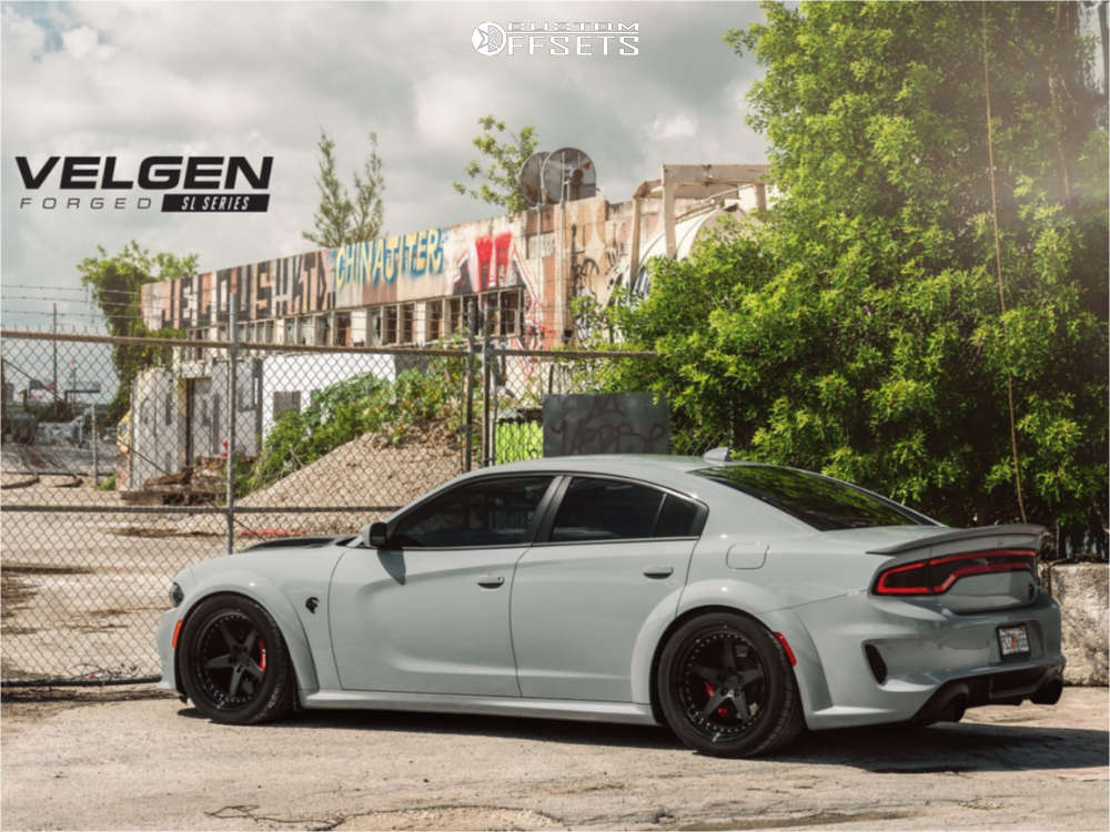2021 Dodge Charger with 20x11 -5 Velgen SL5 and 315/35R20 Nitto Motivo ...