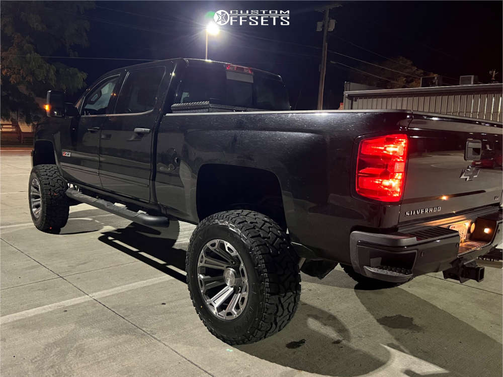 2019 Chevrolet Silverado 2500 HD with 20x12 -40 Asanti Cleaver and 37/ ...