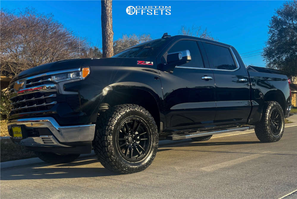 2024 Chevrolet Silverado 1500 with 20x9 1 Fuel Rebel 6 and 295/60R20 ...
