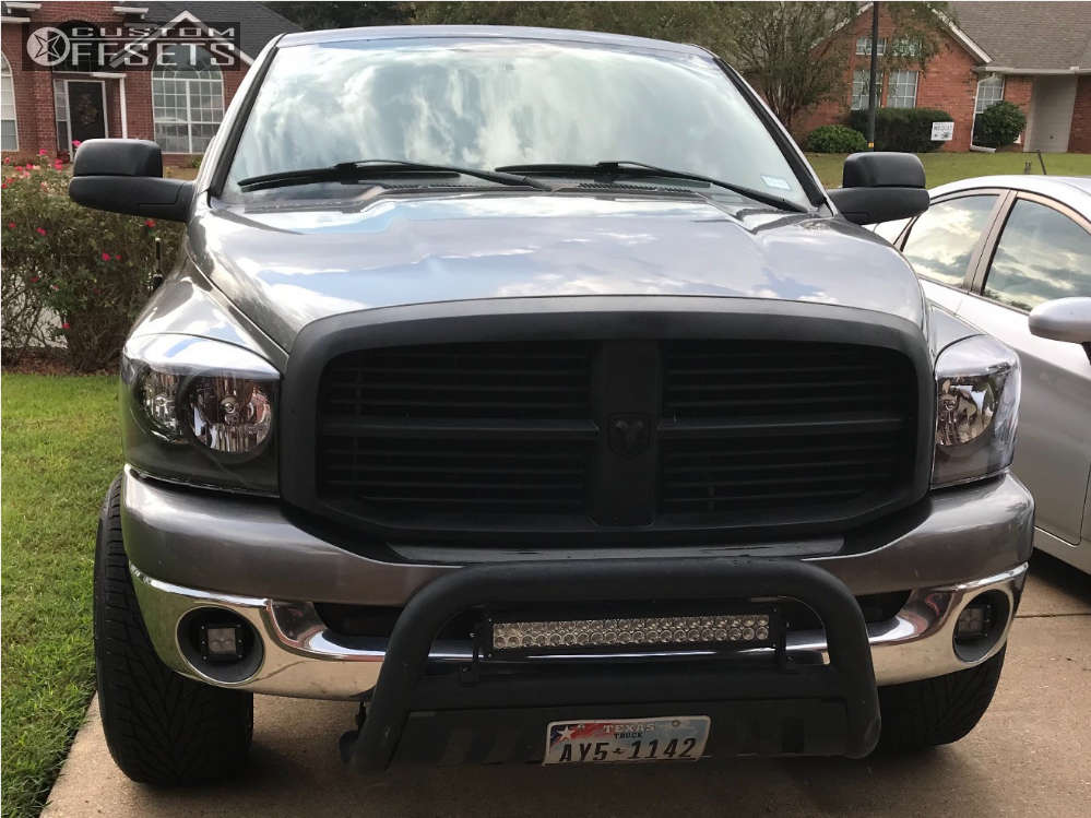 2006 Dodge Ram 1500 Wheel Offset Super Aggressive 3"-5" Stock | 287690 ...