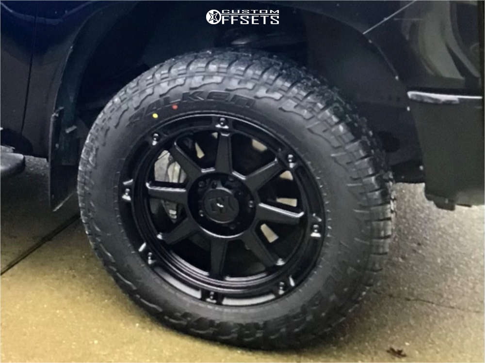 2014 Toyota Tundra with 20x9 18 XD Xd863 and 275/60R20 Falken WildPeak ...