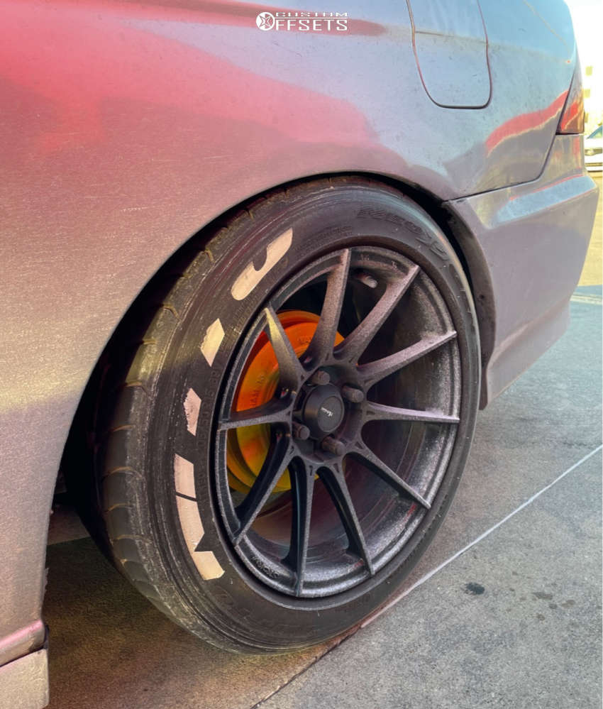 2001 Honda Civic with 15x8 25 Advanti Racing Storm S1 and 205/50R15 ...