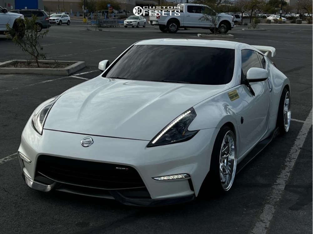 2013 Nissan 370Z with 19x11 15 Aodhan Ds02 and 235/35R19 Lexani Lx ...
