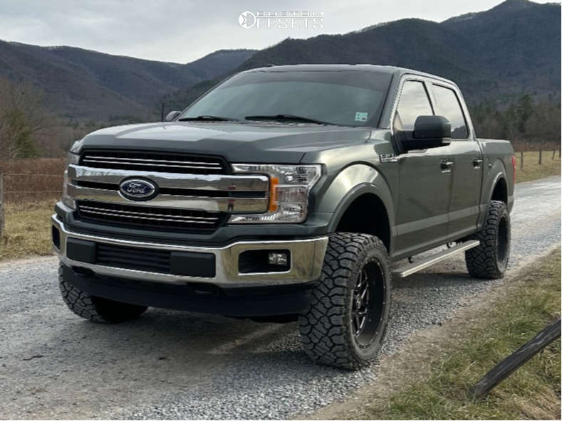 2018 Ford F-150 with 20x10 -19 Hostile Sprocket and 33/12.5R20 Kenda ...