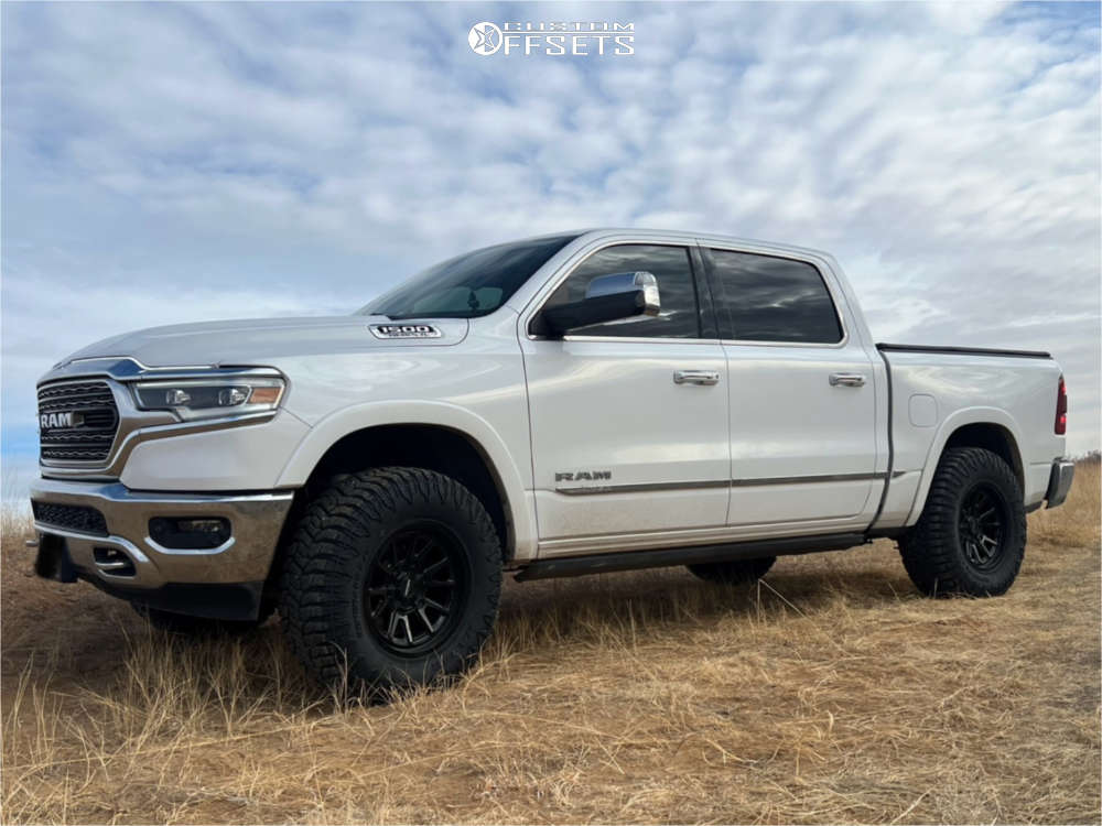 2019 Ram 1500 with 18x9 -12 Mayhem Intrepid and 35/12.5R18 Radar ...