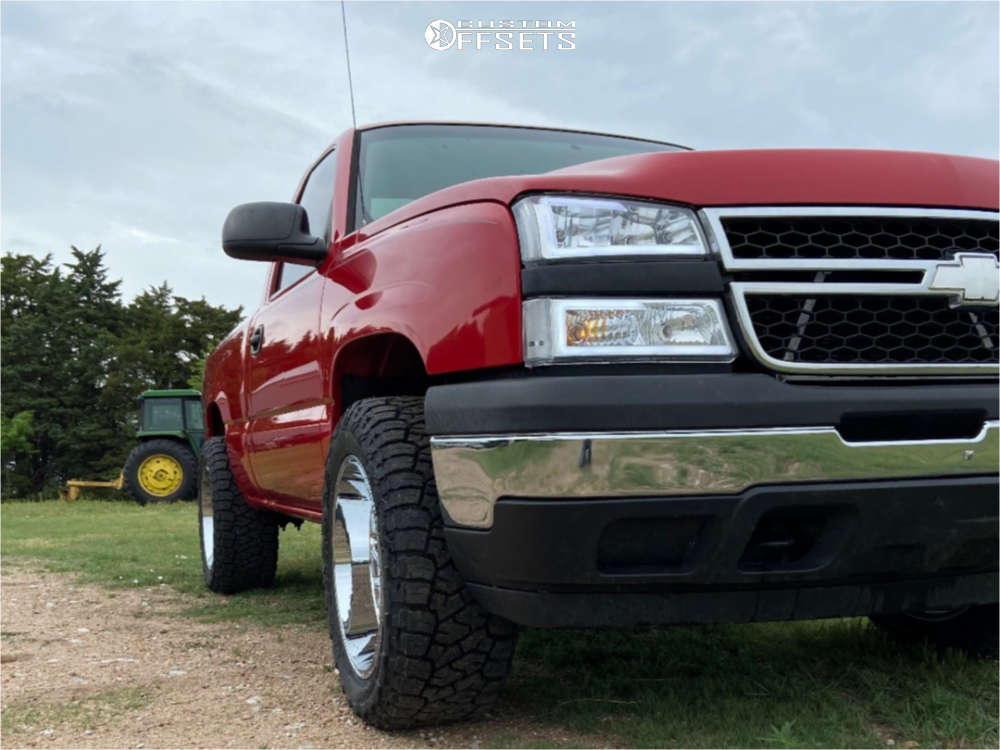 2007 Chevrolet Silverado 1500 Classic with 20x10 -25 Vision Brawl and ...