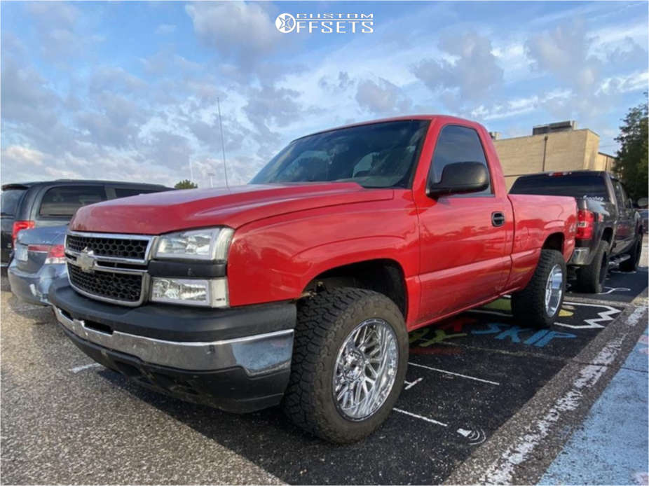 2007 Chevrolet Silverado 1500 Classic with 20x10 -25 Vision Brawl and ...