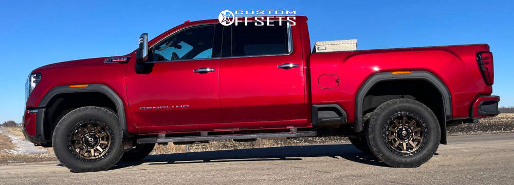 2024 GMC Sierra 3500 HD with 20x9 20 Fuel Covert and 275/65R20 Goodyear ...