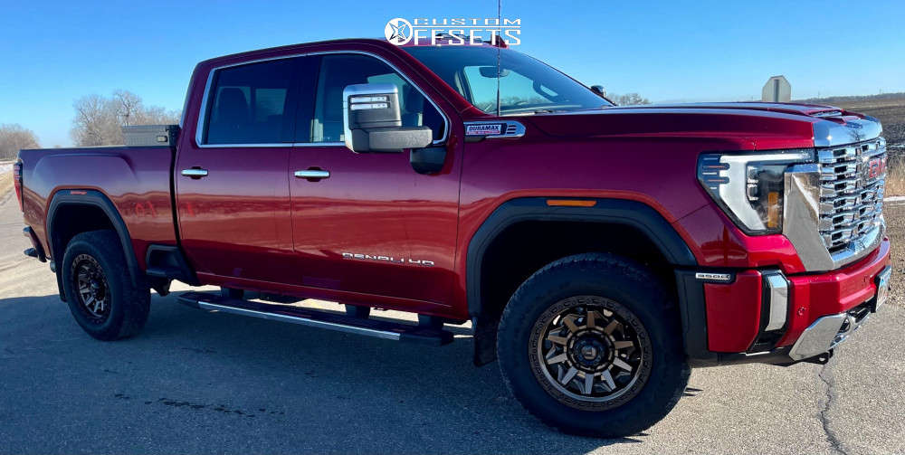 2024 GMC Sierra 3500 HD with 20x9 20 Fuel Covert and 275/65R20 Goodyear ...