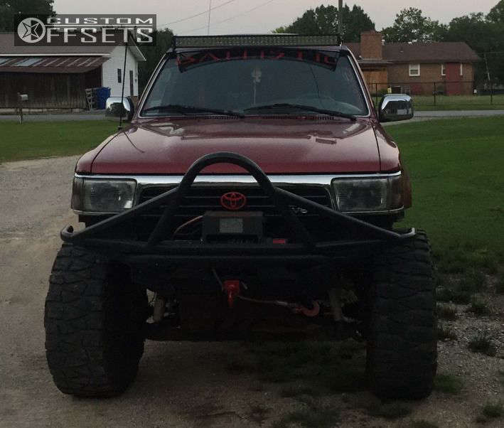 1994 Toyota 4Runner with 20x12 -44 Fuel Maverick and 35/12.5R20 Nitto ...
