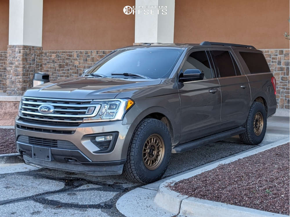 2019 Ford Expedition with 17x8.5 25 Method Mr318 and 285/75R17 Cooper ...