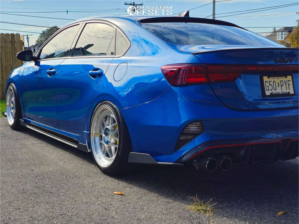 2022 Kia Forte with 18x8.5 35 ARC Ar9 and 225/40R18 Hankook Ventus S1 ...