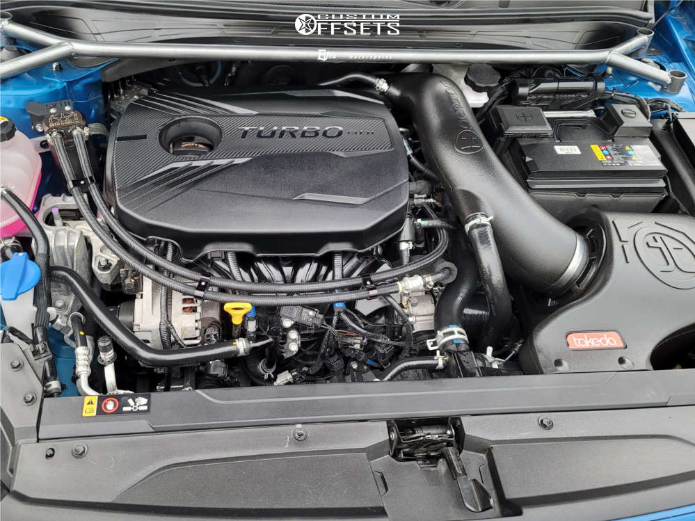 2022 Kia Forte with 18x8.5 35 ARC Ar9 and 225/40R18 Hankook Ventus S1 ...