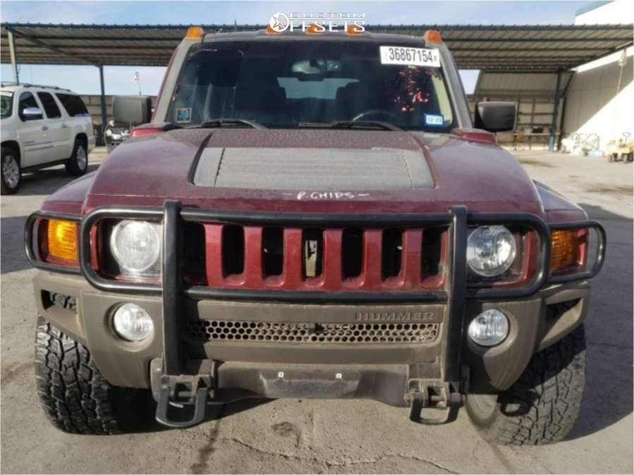 2007 Hummer H3 with 20x10 -25 Cali Offroad Summit and 33/12.5R20 Toyo ...