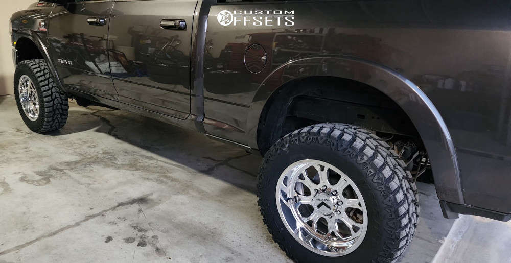 2022 Ram 2500 with 20x10 -18 KG1 Forged Checkmate and 35/12.5R20 ...