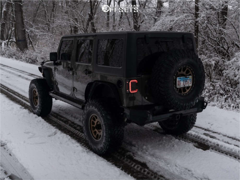2015 Jeep Wrangler with 17x8.5 0 Method 305 and 37/12.5R17 Nitto Trail ...