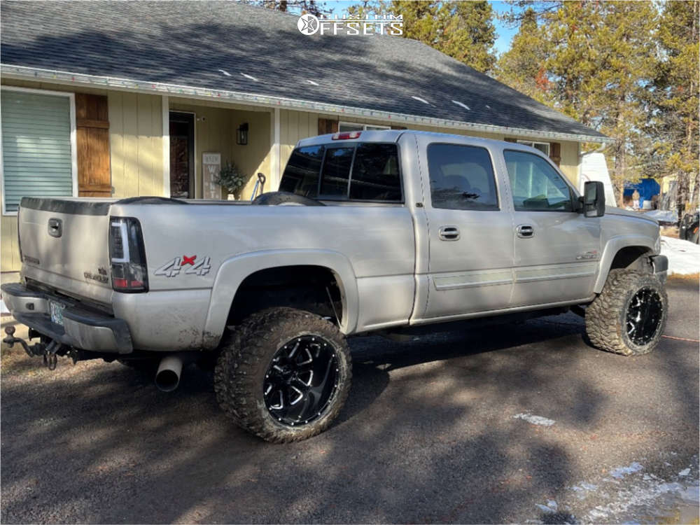 2005 Chevrolet Silverado 2500 HD with 20x14 -76 American Offroad ...