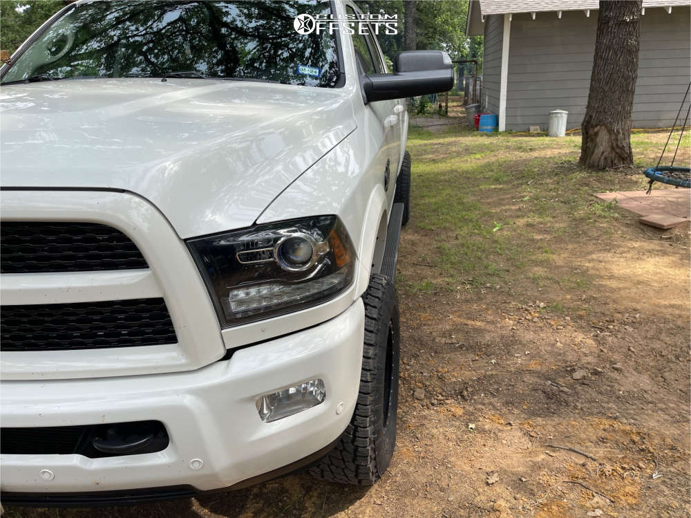 2016 Ram 2500 with 17x9 -12 Anthem Off-Road Rogue and 285/70R17 Nitto ...