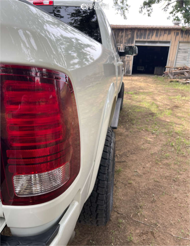 2016 Ram 2500 with 17x9 -12 Anthem Off-Road Rogue and 285/70R17 Nitto ...