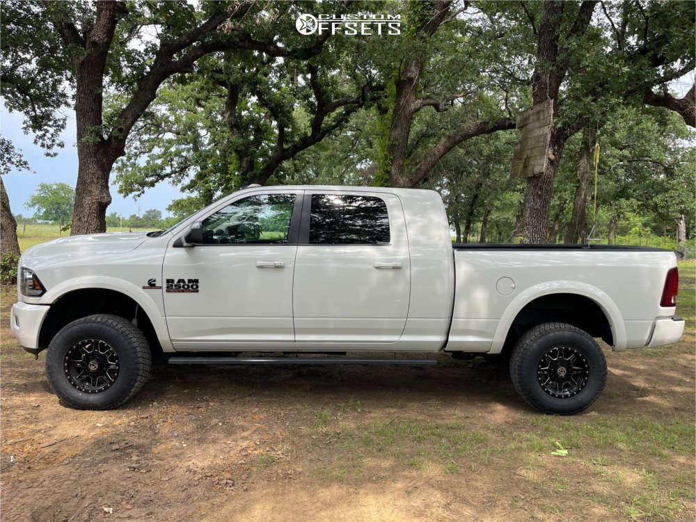 2016 Ram 2500 with 17x9 -12 Anthem Off-Road Rogue and 285/70R17 Nitto ...