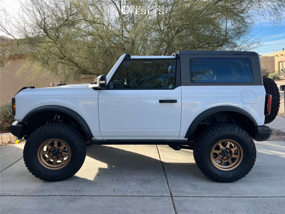 2023 Ford Bronco with 17x8.5 0 Method Mr701 and 35/12.5R17 BFGoodrich ...
