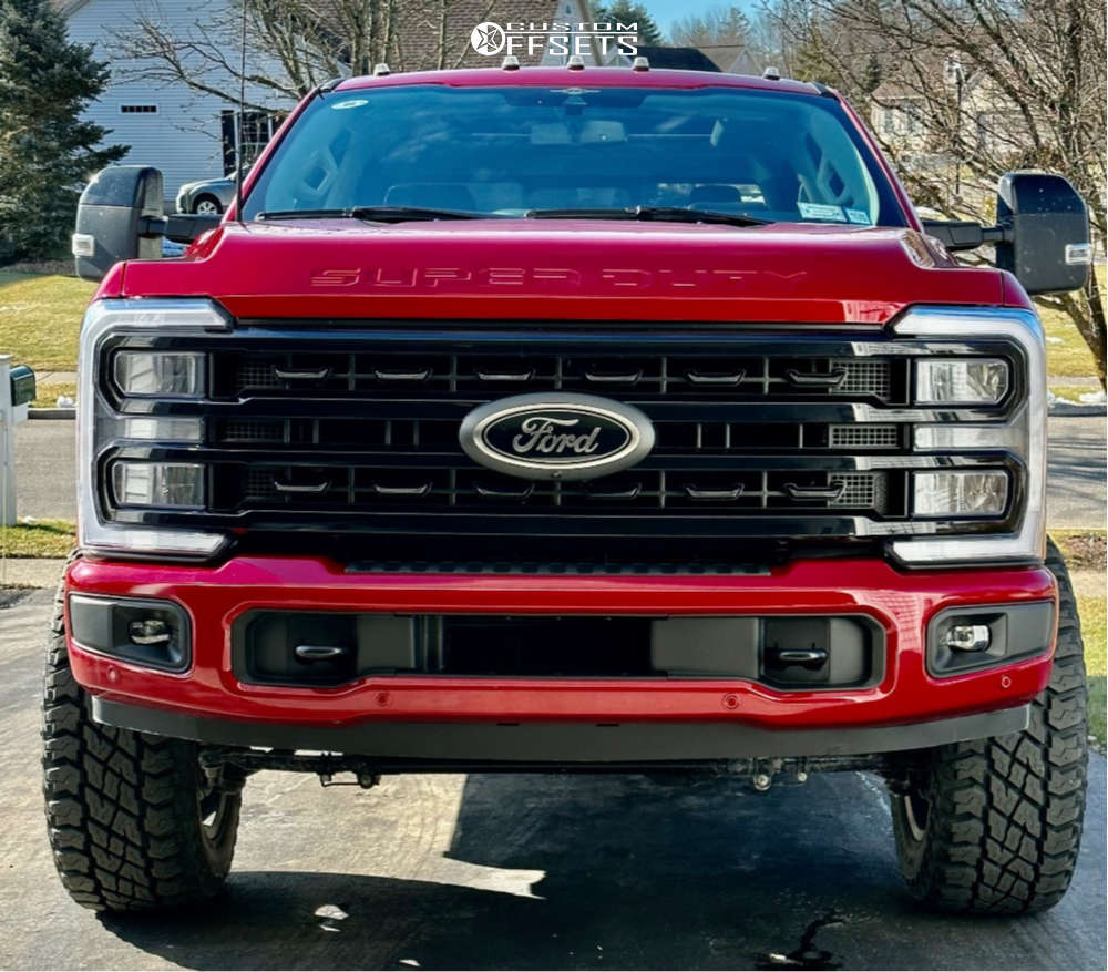 2023 Ford F-350 Super Duty with 20x10 -19 Hostile Alpha and 35/12.5R20 ...