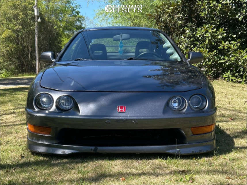 1999 Acura Integra with 16x7 35 Vors Tr7 and 205/40R16 Nitto Neo Gen ...
