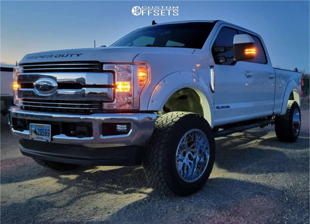 2019 Ford F-250 Super Duty with 20x12 -51 Vision Brawl and 35/12.5R20 ...