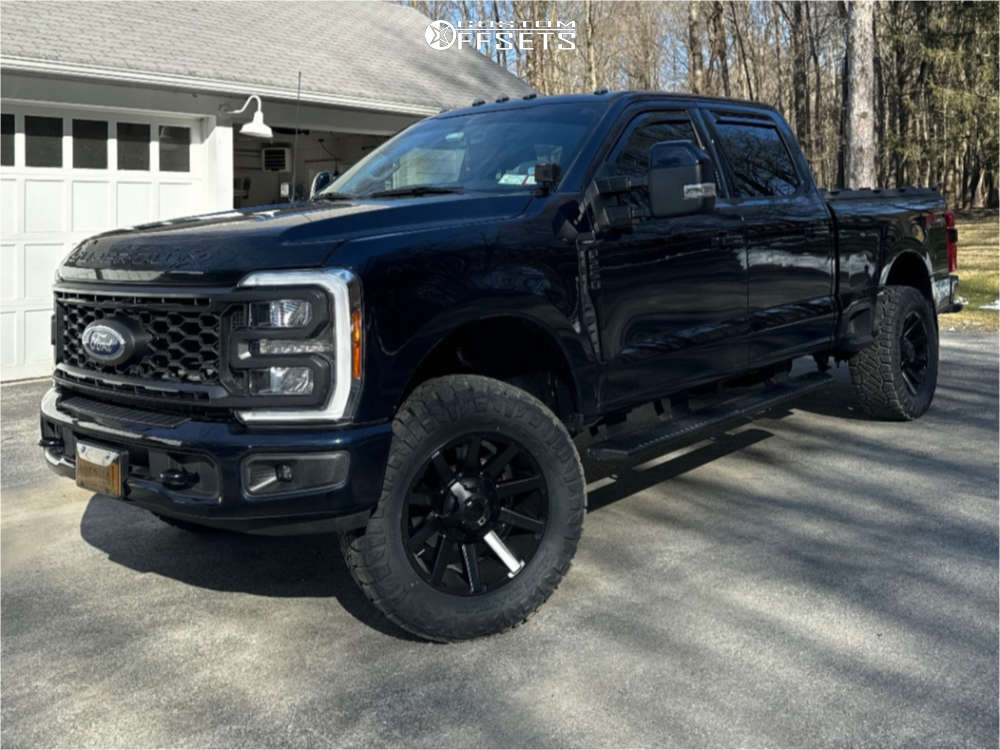 2023 Ford F-250 Super Duty with 20x9 1 Fuel Contra and 35/12.5R20 Nitto ...