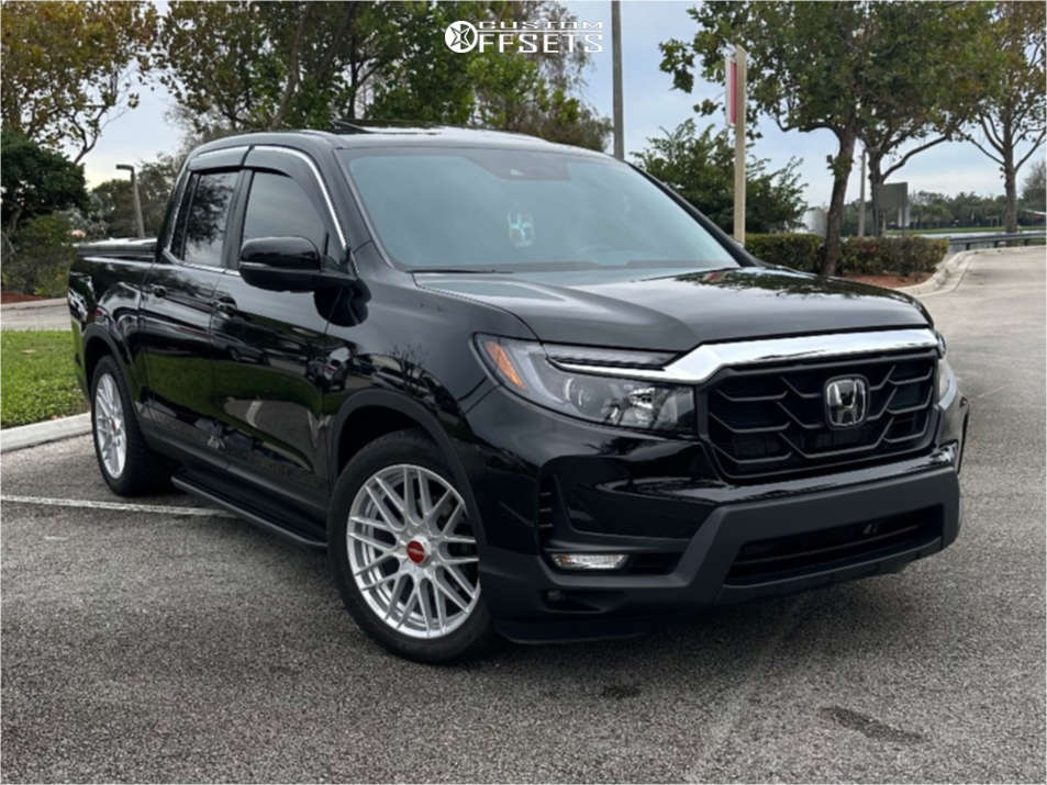 2023 Honda Ridgeline with 20x8.5 35 Rotiform Rse and 275/45R20 Hankook ...