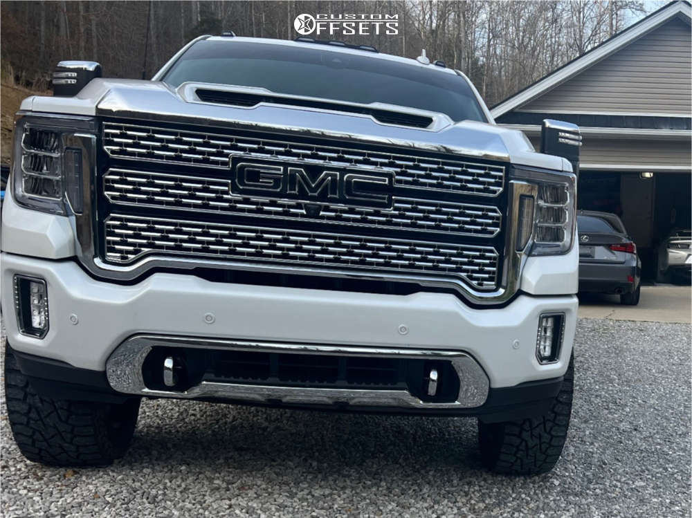 2023 GMC Sierra 2500 HD with 20x10 -25 Vision Brawl and 35/12.5R20 ...
