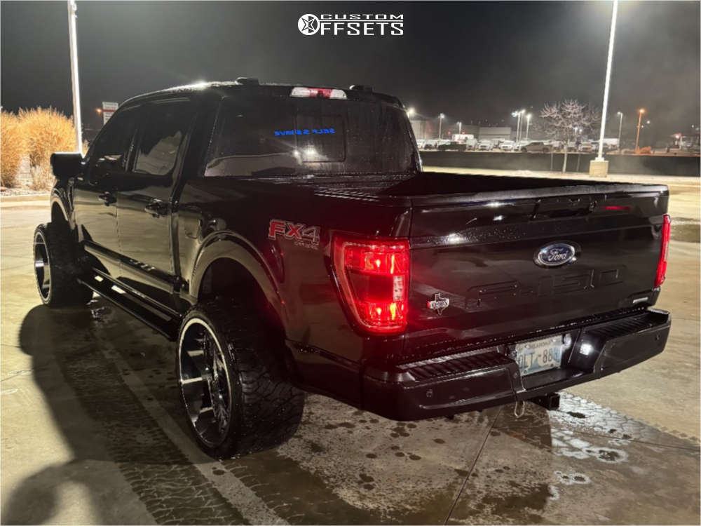 2021 Ford F-150 with 24x14 -81 ARKON OFF-ROAD Caesar and 33/14.5R24 ...