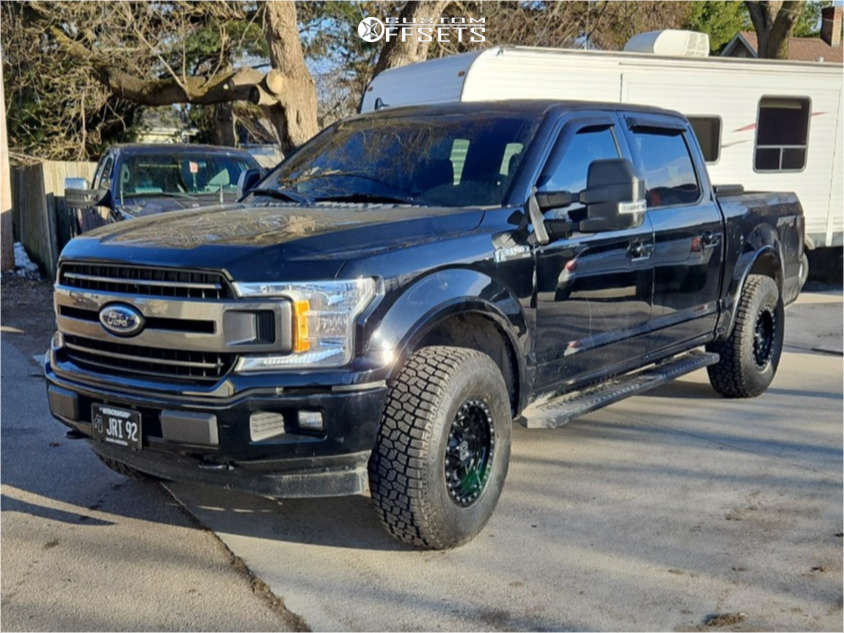 2018 Ford F-150 with 17x9 -12 Scorpion Nomad and 315/70R17 Advanta Atx ...