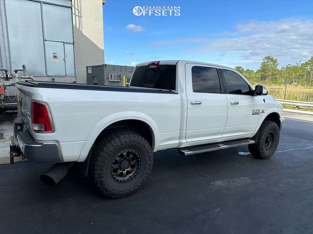 2014 Ram 2500 with 17x9 20 Raceline Avenger and 37/13.5R17 Toyo Tires ...
