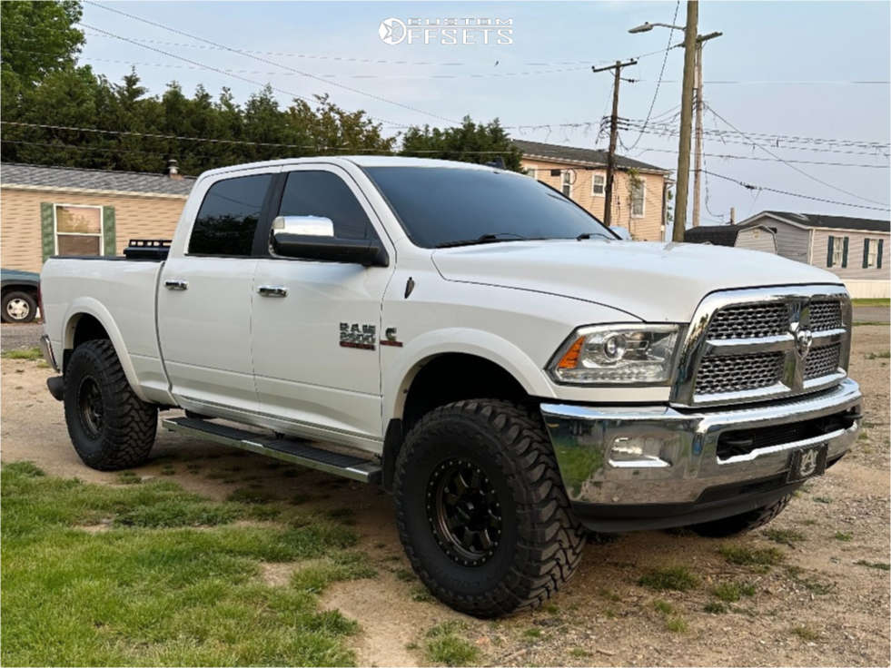2014 Ram 2500 with 17x9 20 Raceline Avenger and 37/13.5R17 Toyo Tires ...