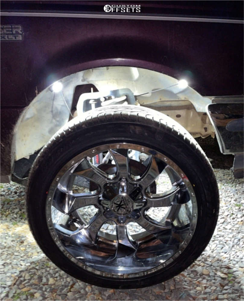 1994 Ford Ranger with 22x12 -44 Karma Offroad K27 and 305/40R22 Lexani ...