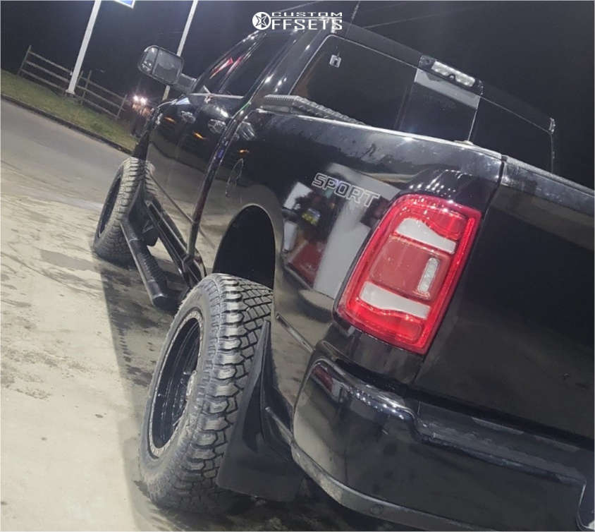 2020 Ram 2500 with 20x10 -18 Anthem Off-Road Rogue and 295/60R20 Atturo ...