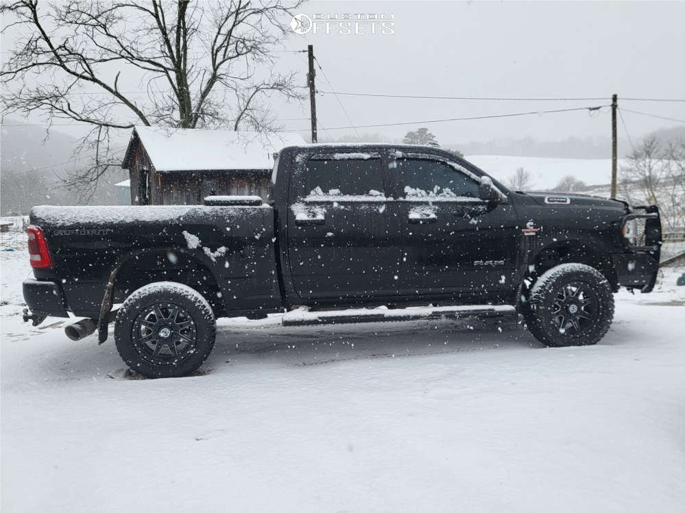 2020 Ram 2500 with 20x10 -18 Anthem Off-Road Rogue and 295/60R20 Atturo ...