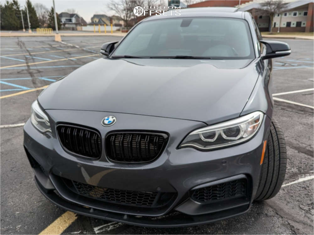 2016 BMW M235i XDrive with 18x8.5 35 Aodhan Ah-x and 235/40R18 Kumho ...