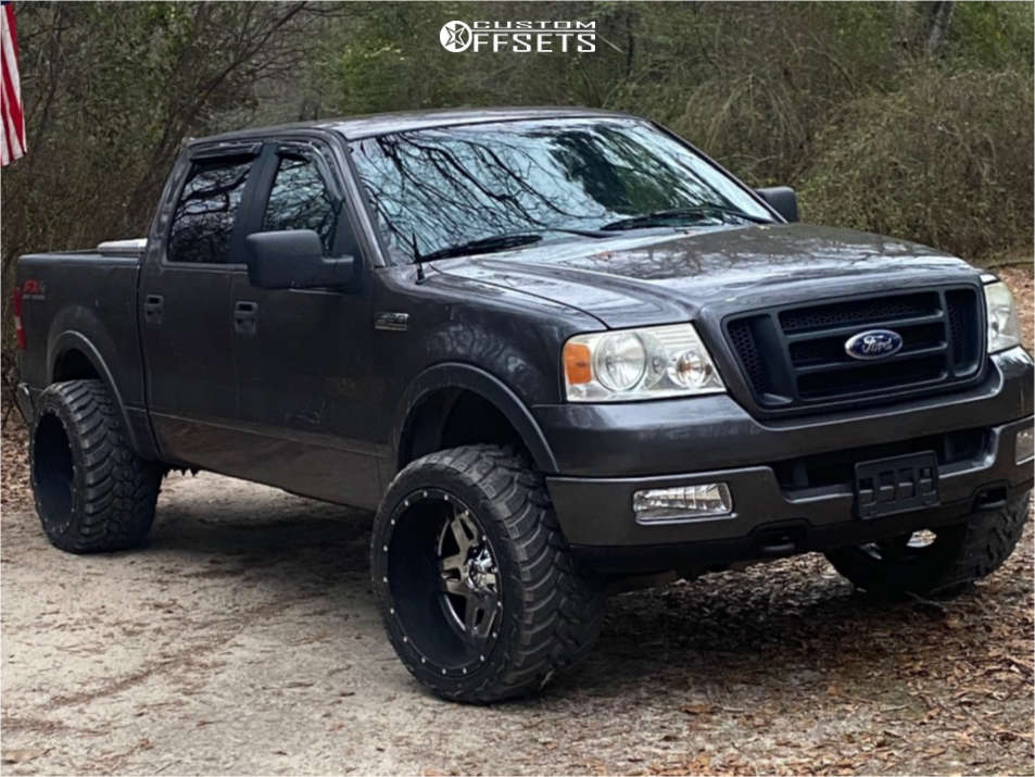 2005 Ford F-150 with 22x14 -70 Fuel Full Blown and 33/14.5R22 AMP Mud ...